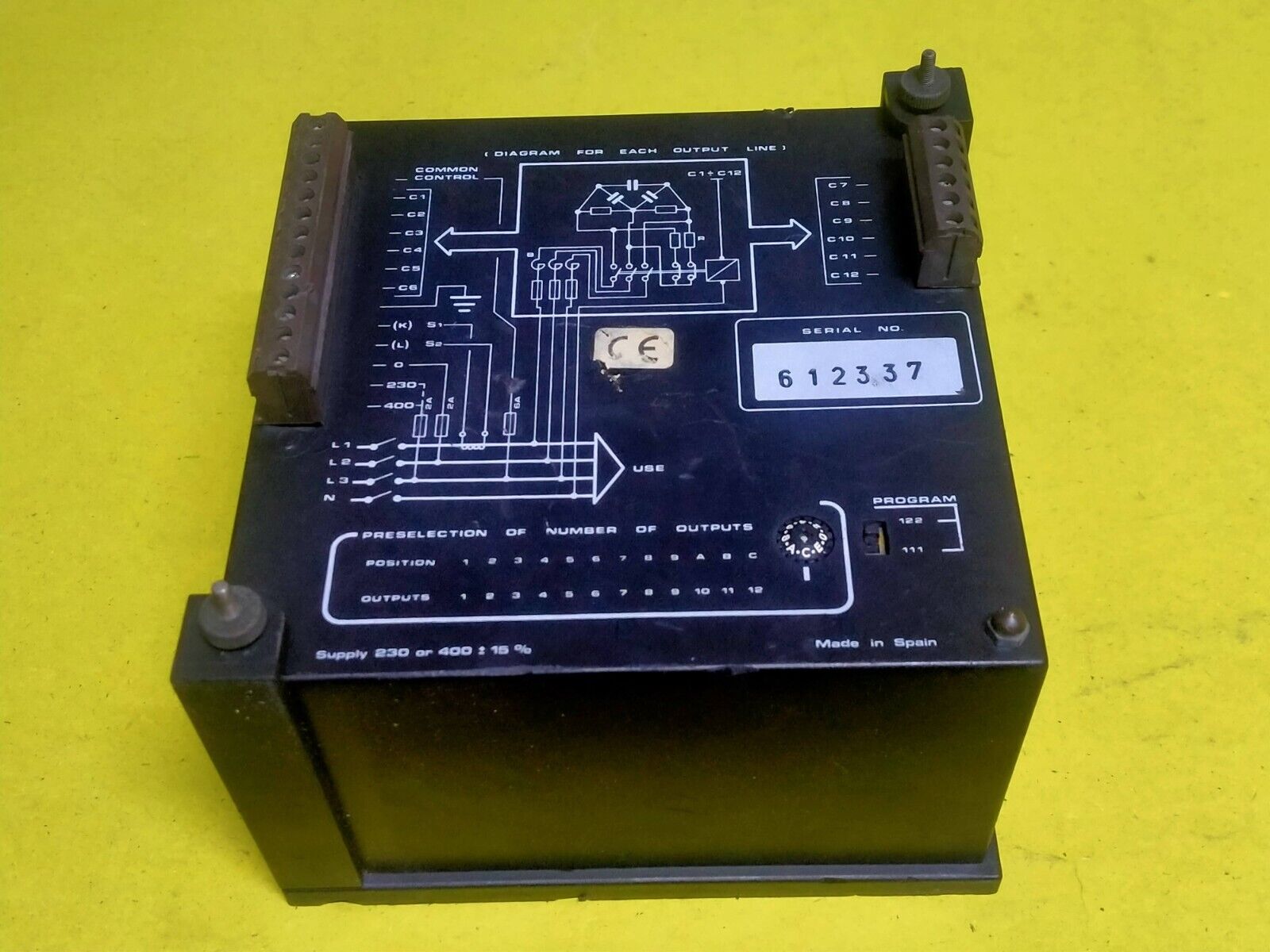 Circutor Reactive Power Regulator computer 12 Digital PLC Module – Oasismachinery