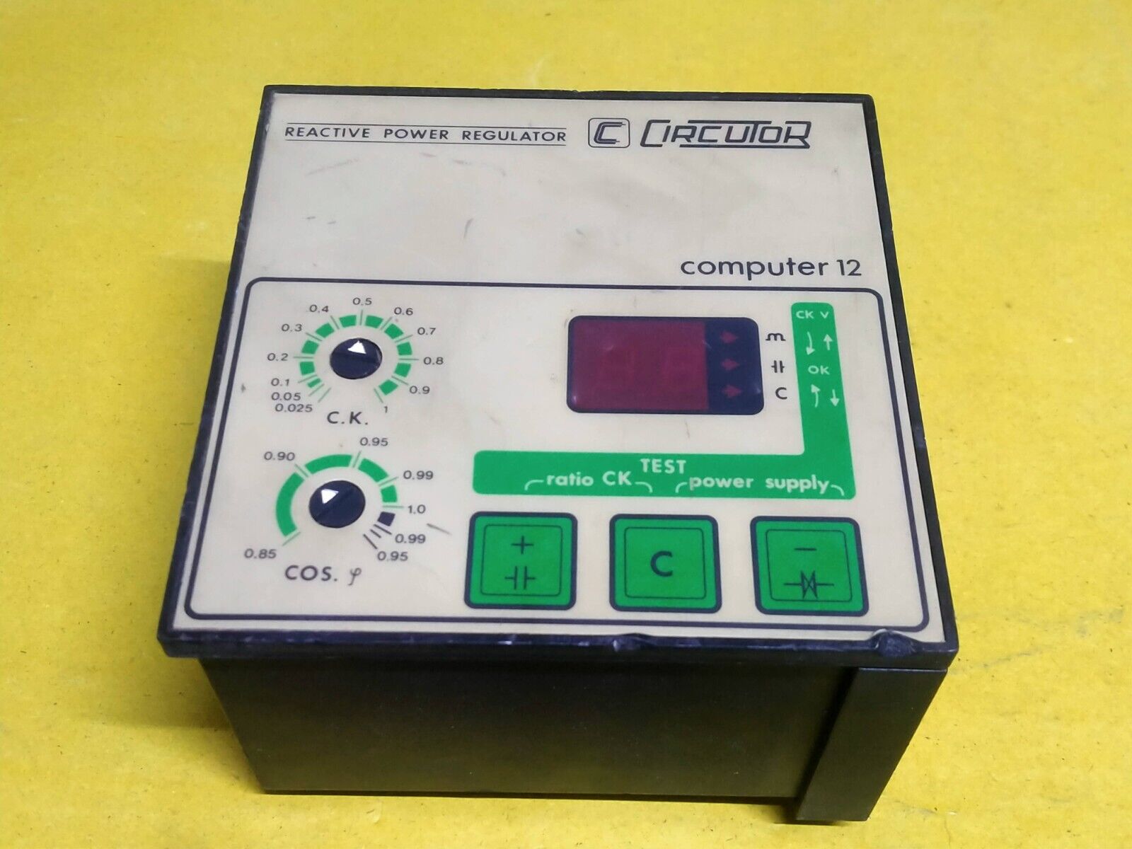 Circutor Reactive Power Regulator computer 12 Digital PLC Module ...