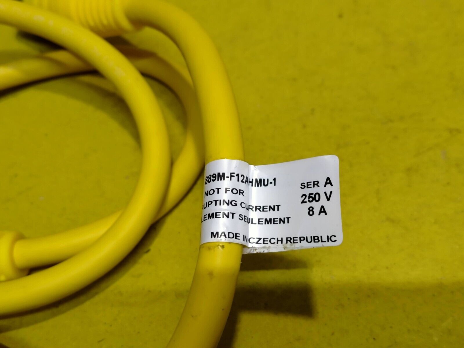 Allen-Bradley Bulletin 889M-F124HMU-1 Ser A 12 Pin Connect Cable ...