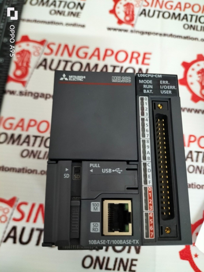 Mitsubishi L06CPU-CM Melsec L CPU unit PLC Processor Module – Oasismachinery