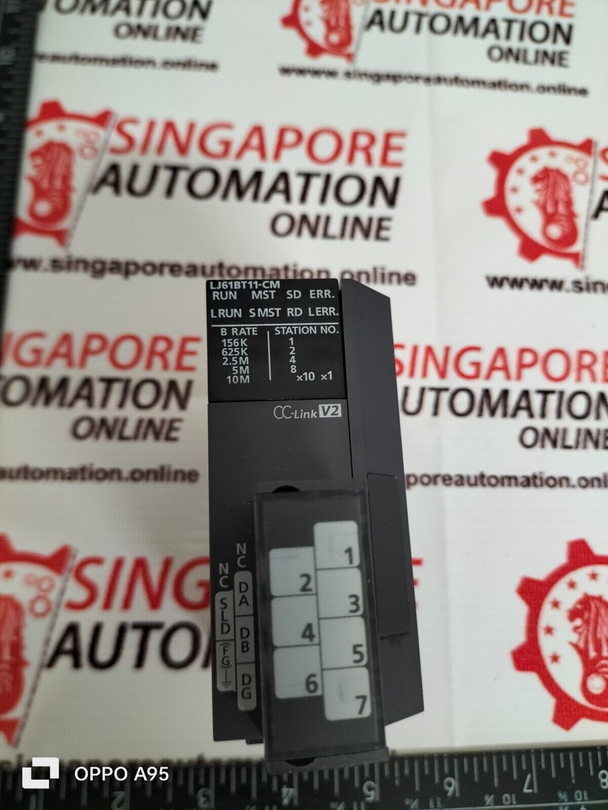 Mitsubishi LJ61BT11-CM CC-Link V2 PLC module – Oasismachinery