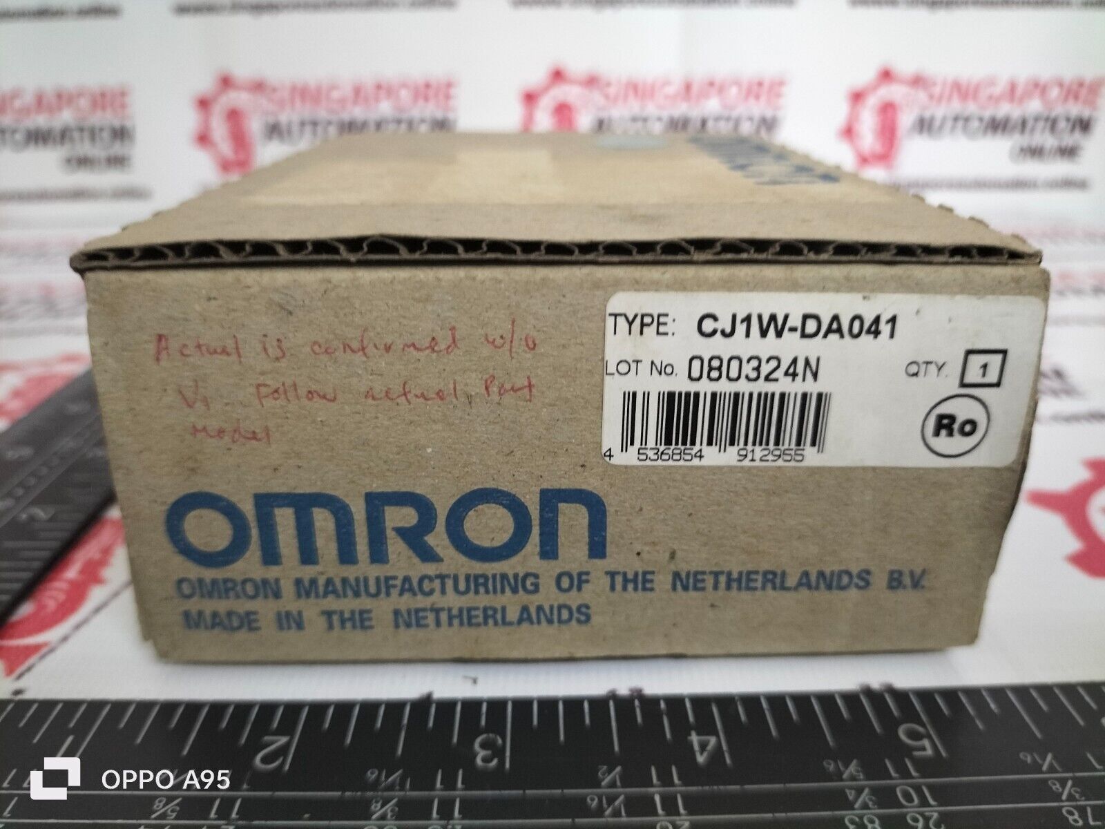 New Omron CJ1W-DA041 D/A Unit Sysmac CJ PLC Module with OD507-18P ...