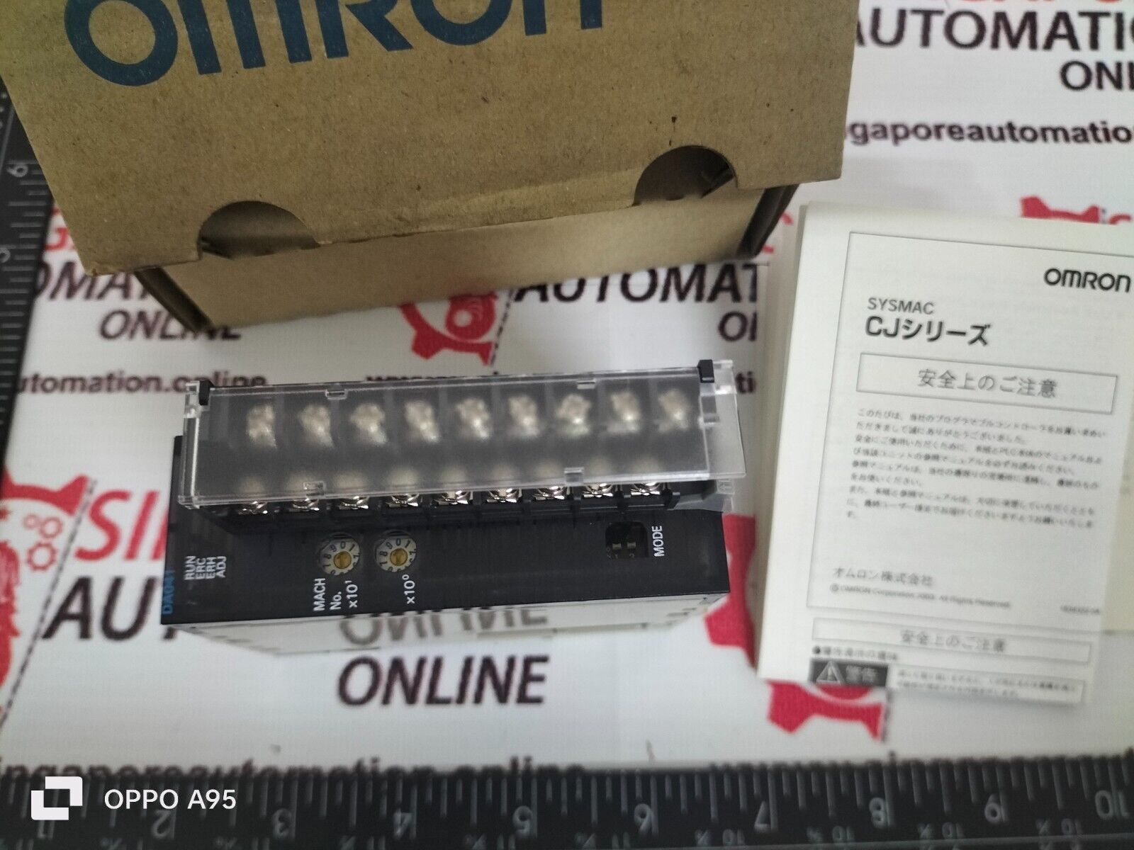 New Omron CJ1W-DA041 D/A Unit Sysmac CJ PLC Module with OD507-18P – Oasismachinery