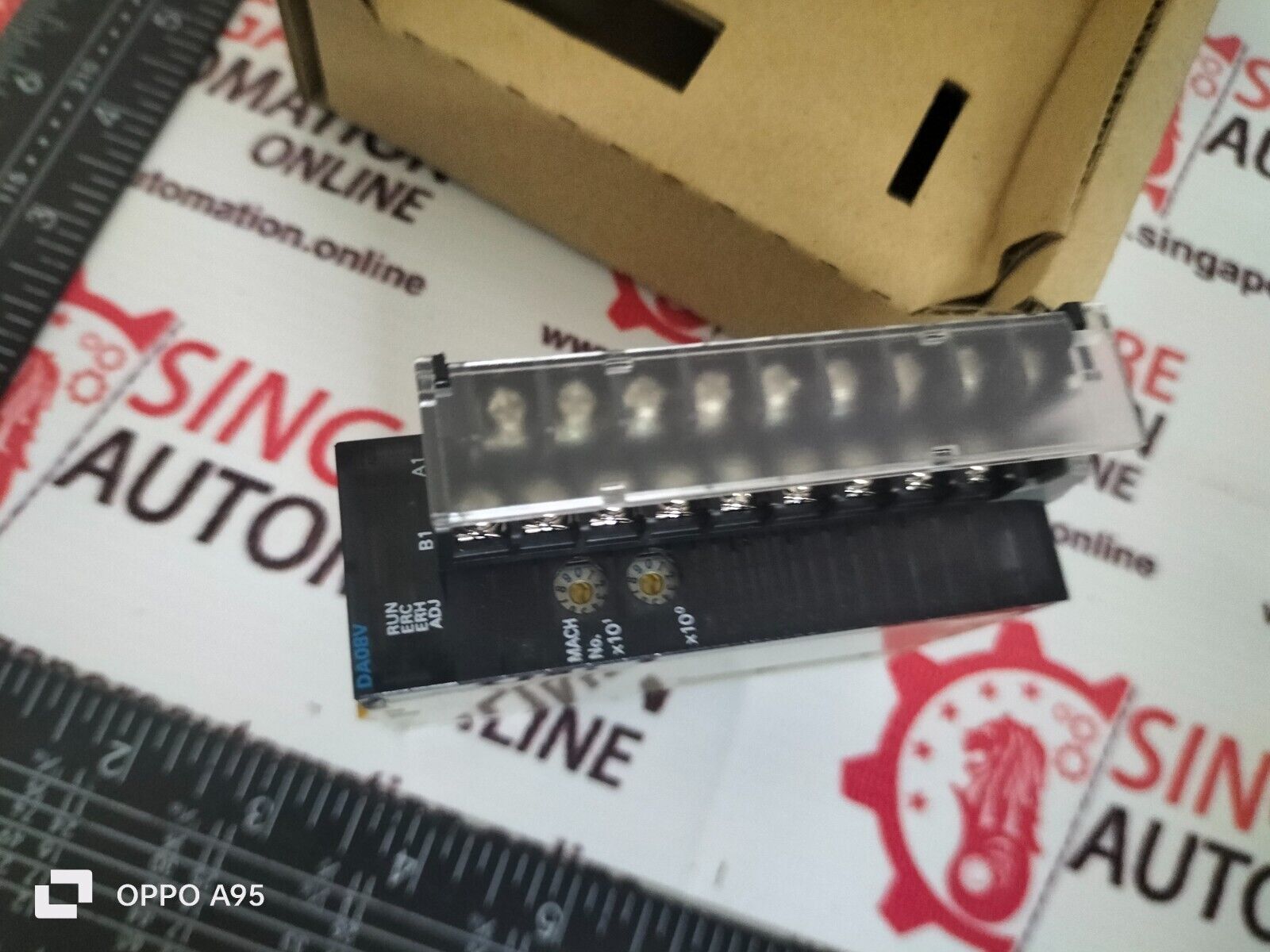 New Omron CJ1W-DA08V D/A Unit Sysmac CJ PLC Module with OD507-18P – Oasismachinery