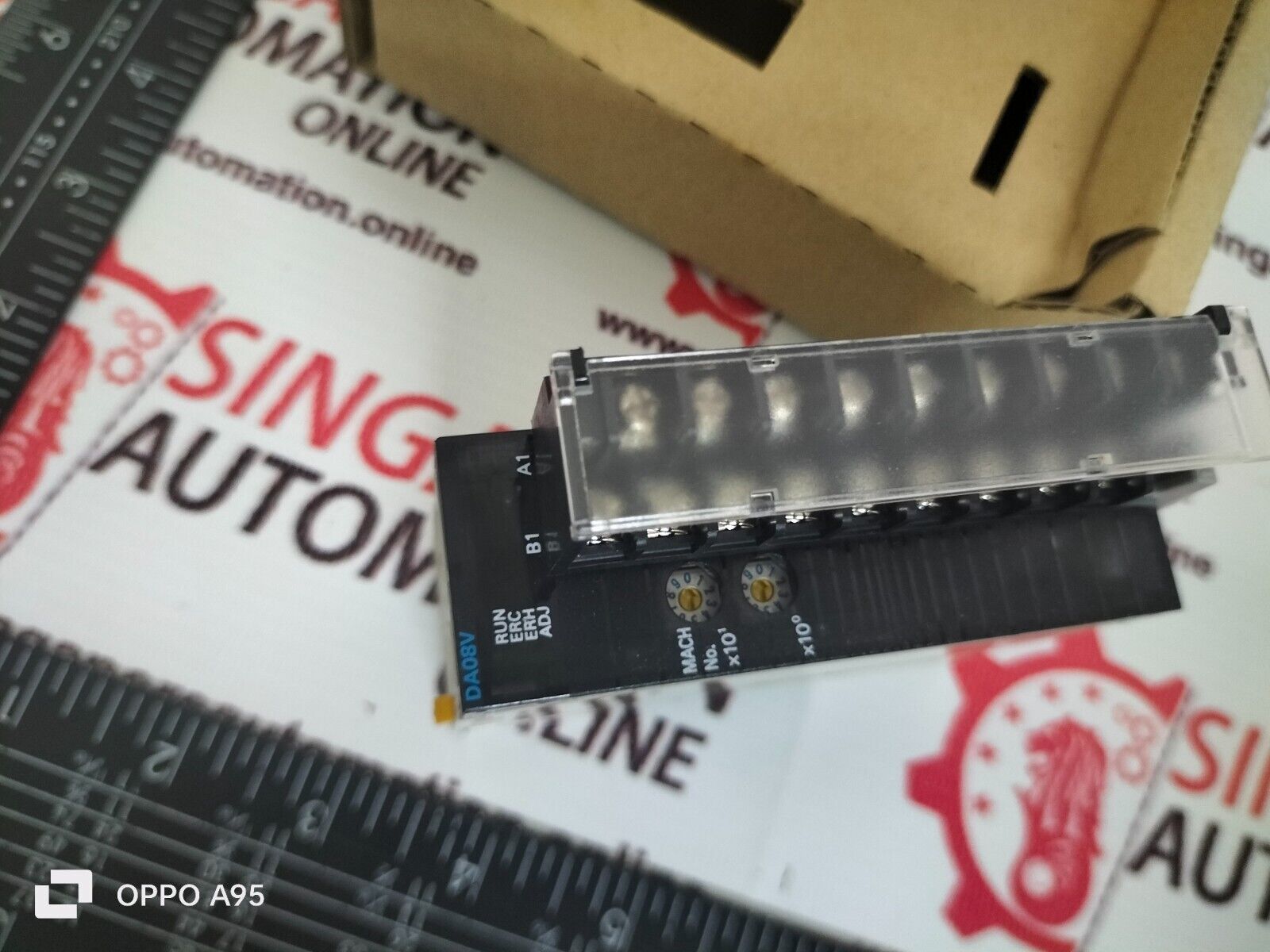 New Omron CJ1W-DA08V D/A Unit Sysmac CJ PLC Module with OD507-18P – Oasismachinery