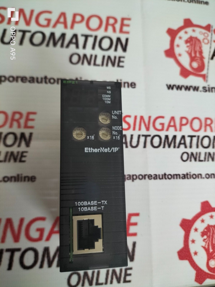 Omron CJ1W-EIP21 Ethernet/IP Unit Ver. 3.0 PLC Module Made in Japan ...