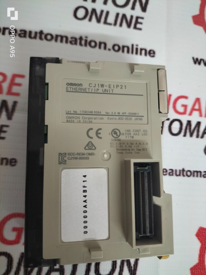 Omron CJ1W-EIP21 Ethernet/IP Unit Ver. 3.0 PLC Module Made in Japan – Oasismachinery