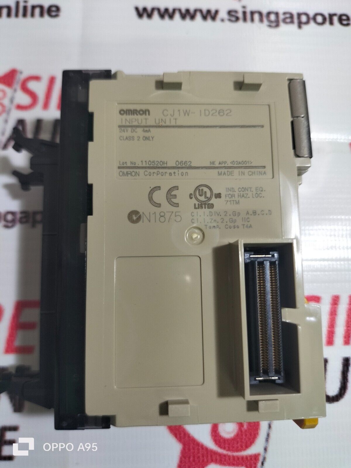 Omron CJ1W-ID262 Input Unit I/O PLC Module – Oasismachinery