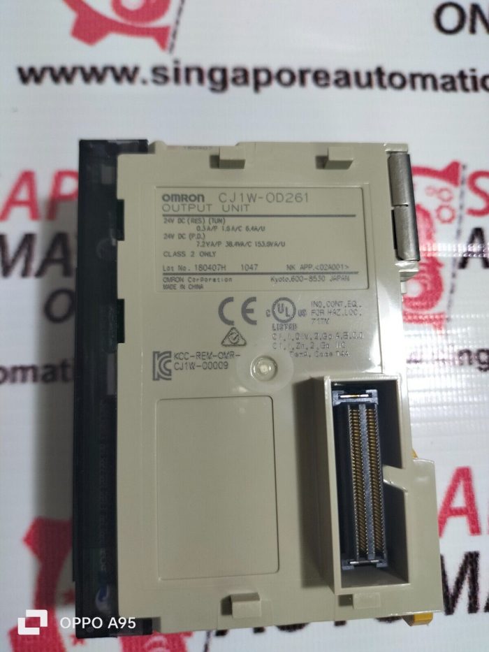 Omron CJ1W-OD261 Output Unit I/O Module Made In Japan – Oasismachinery