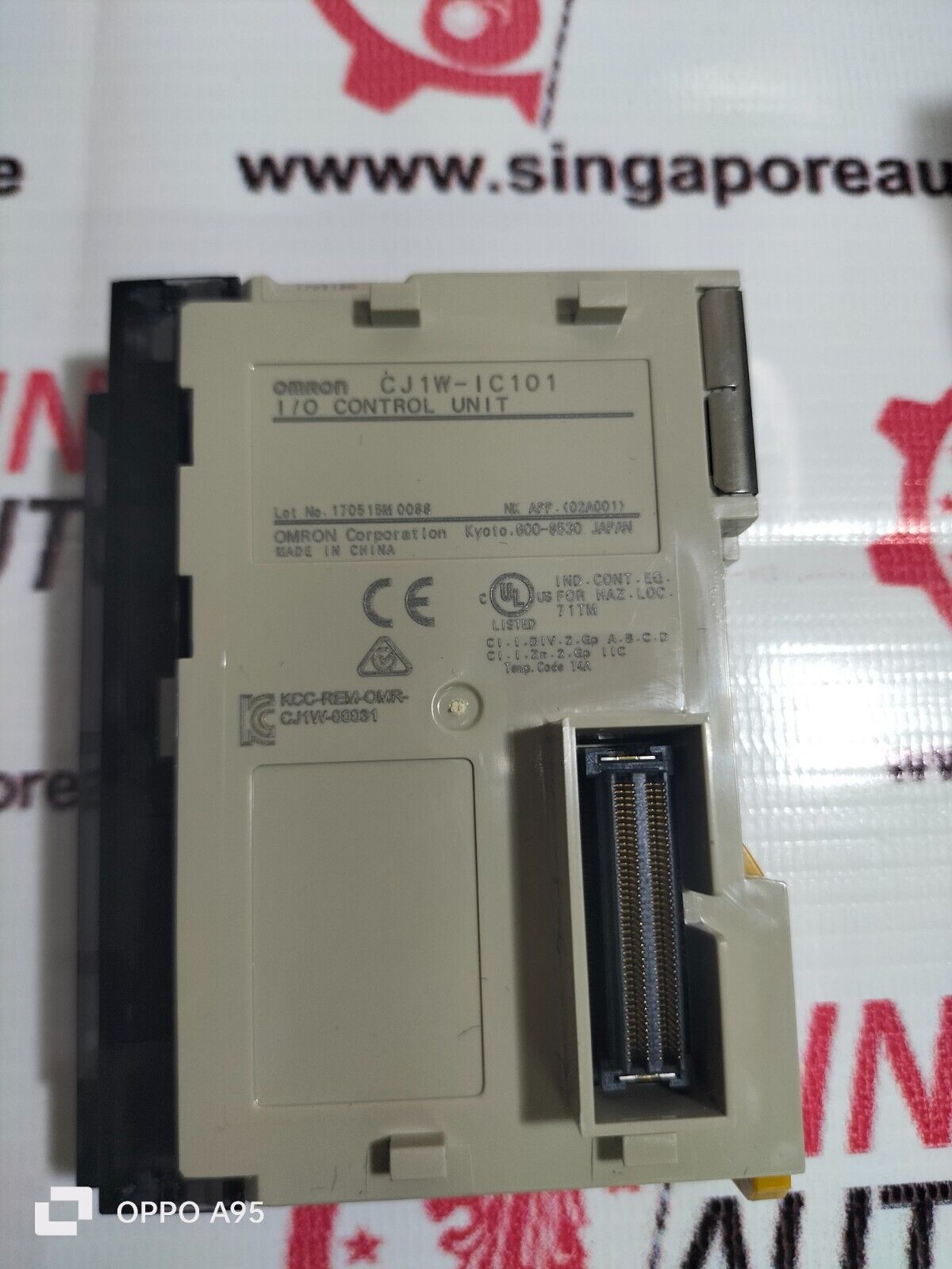 Omron CJ1W-IC101 I/O Control Unit PLC Module Made In Japan – Oasismachinery