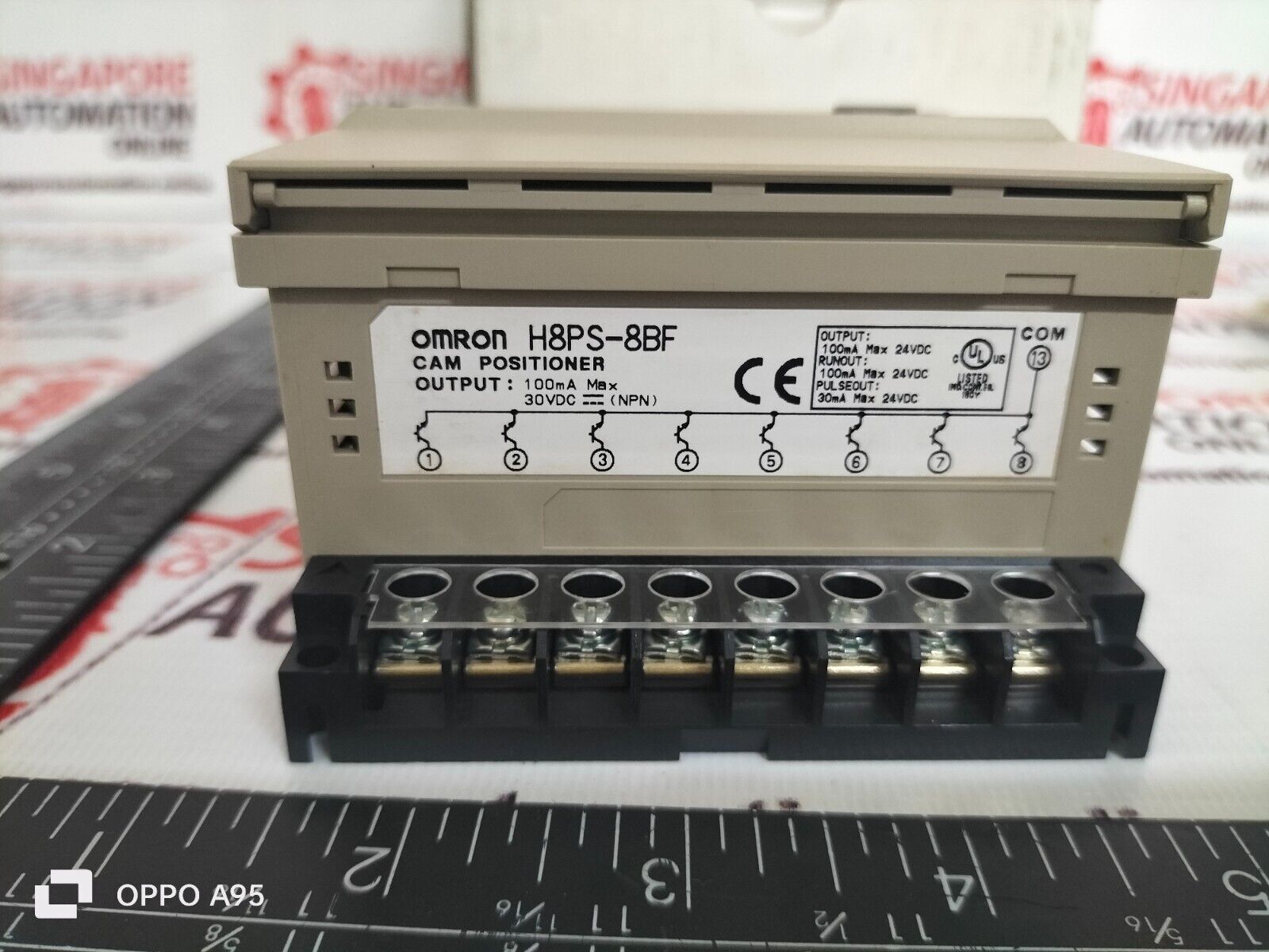 Omron H8PS-8BF Digital Cam Positioner NPN Transistor Output H8PS New ...