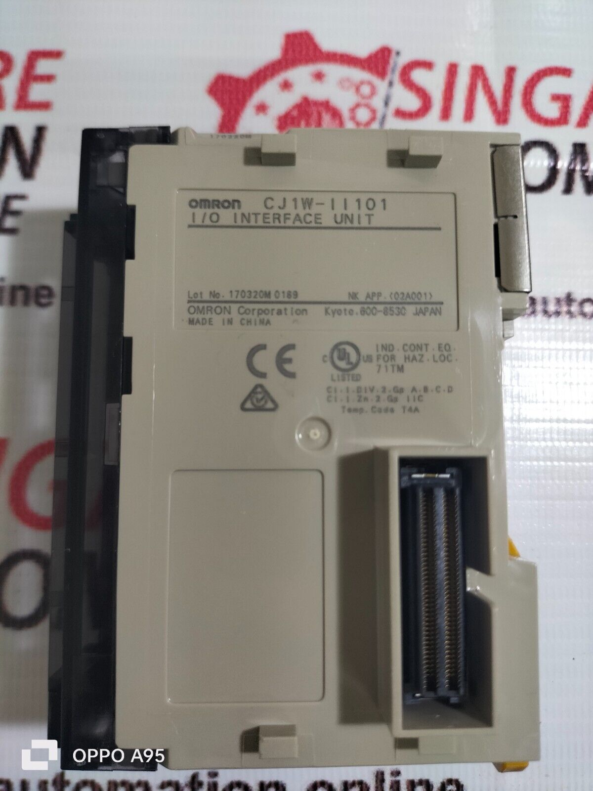 Omron CJ1W-II101 I/O Interface Unit PLC Module Made in Japan ...