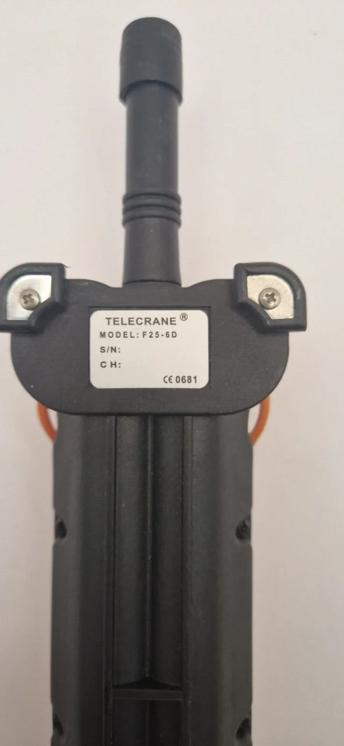 Telecrane Industrial Wireless Radio Remote Control F25-6d New Without ...